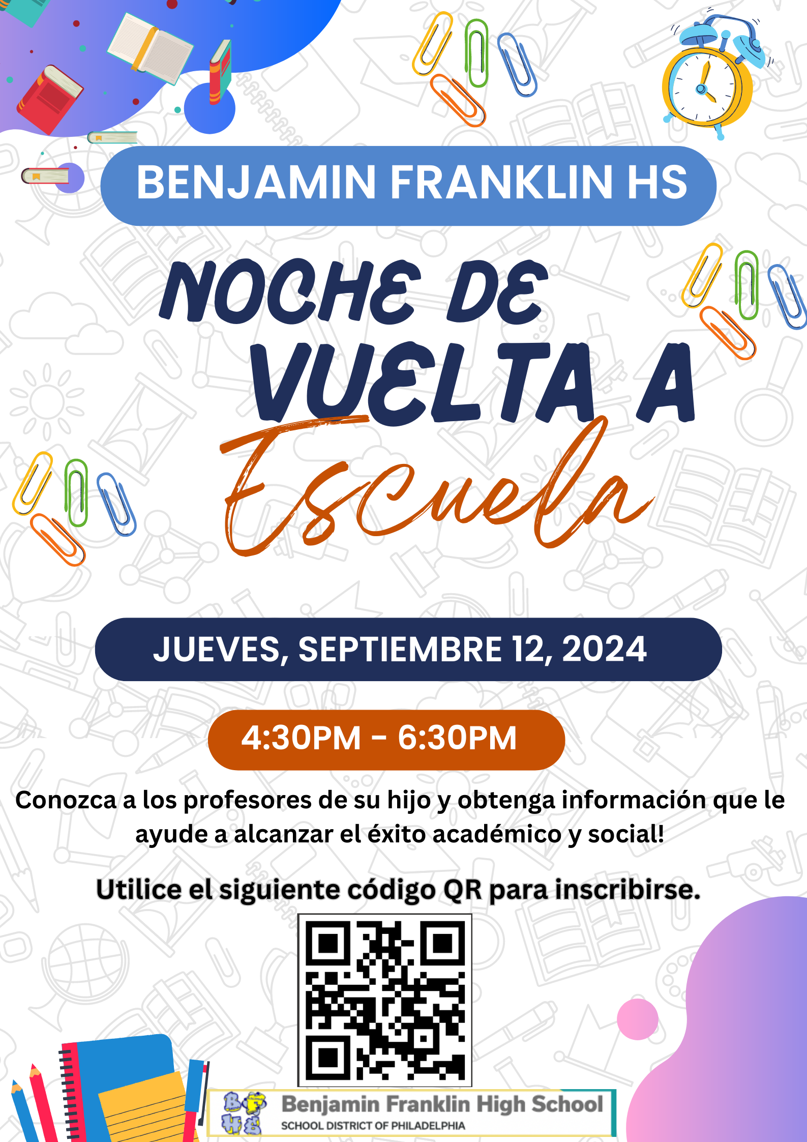 Benjamin Franklin High School – The School District of Philadelphia